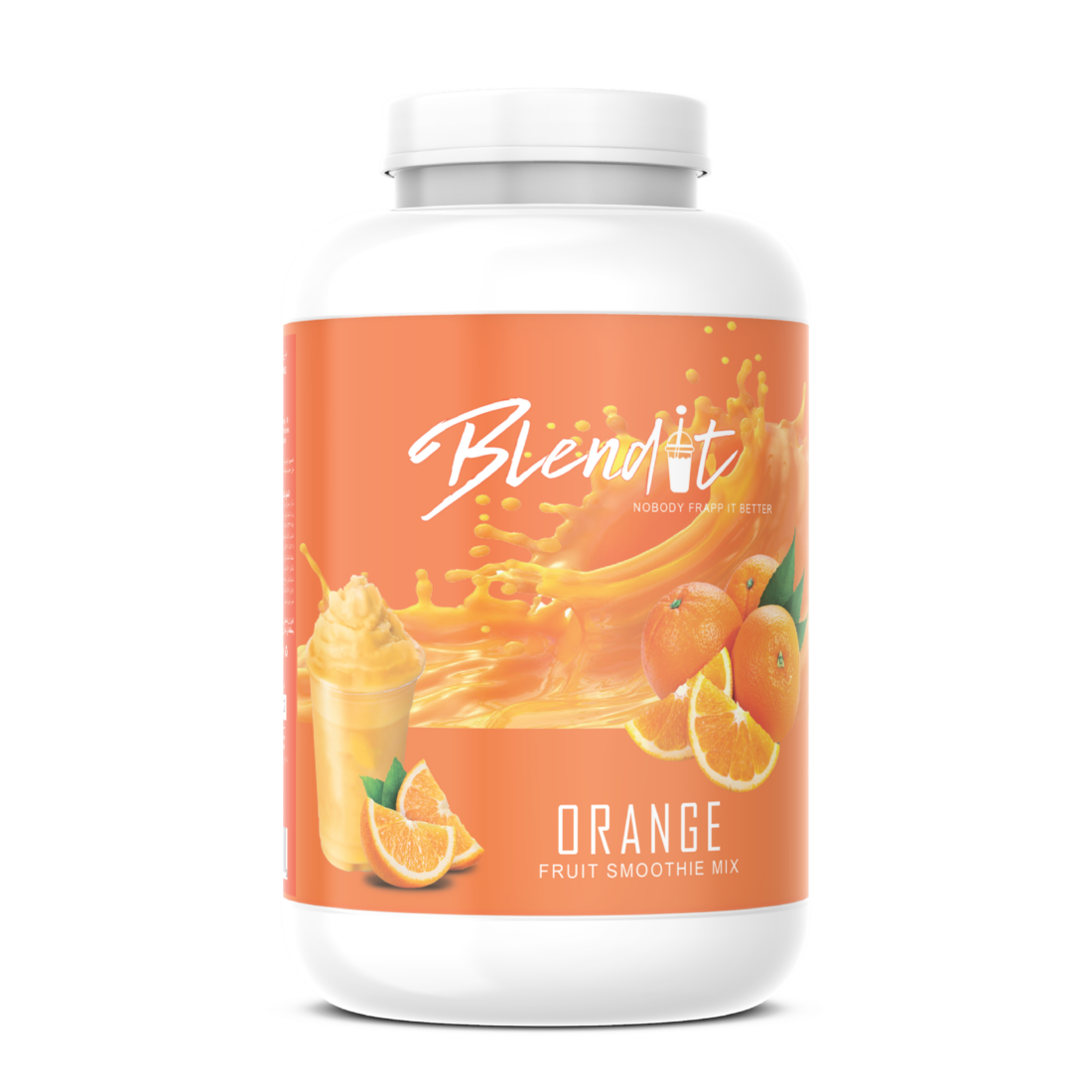 ORANGE FRUIT SMOOTHIE MIX – Blendit Frappe
