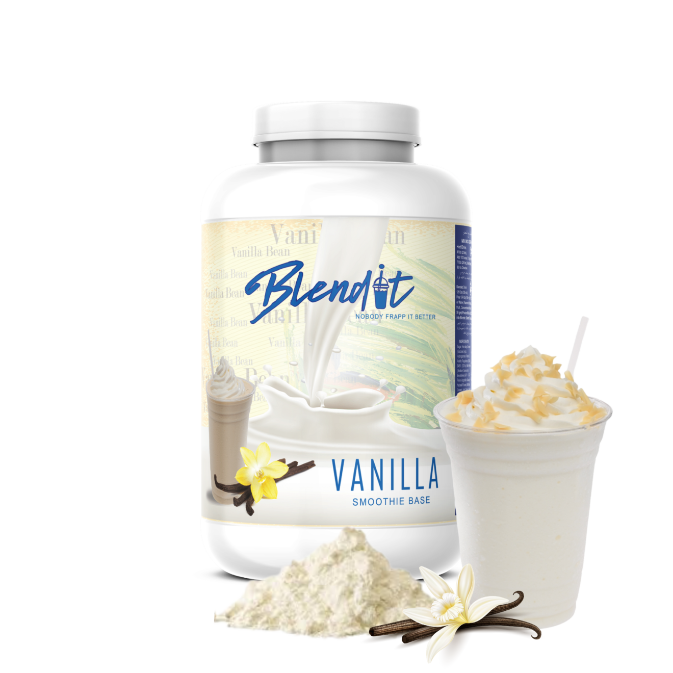 VANILLA FRAPPE BASE – Blendit Frappe