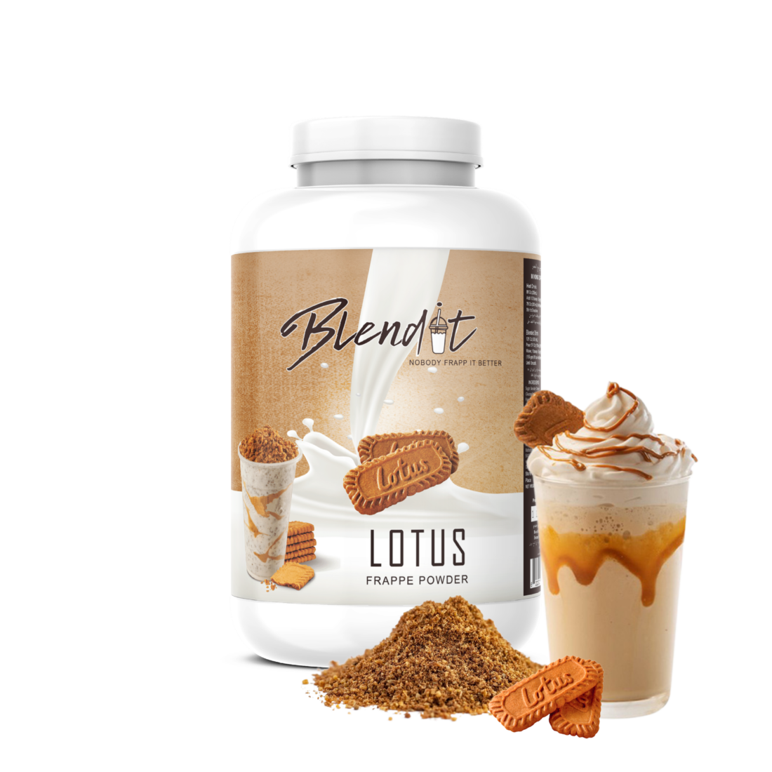 WHITE CHOCOLATE FRAPPE POWDER MIX – Blendit Frappe