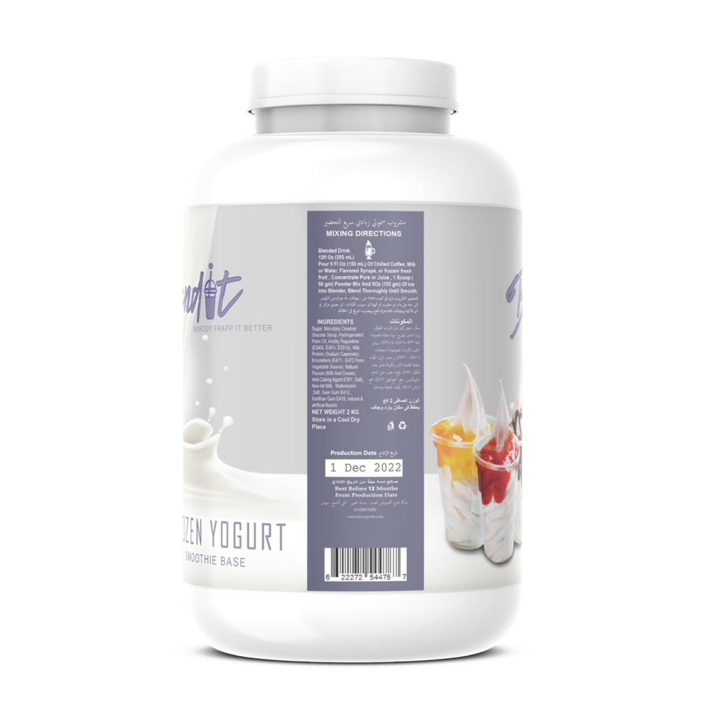YOGURT SMOOTHIE BASE – Blendit Frappe