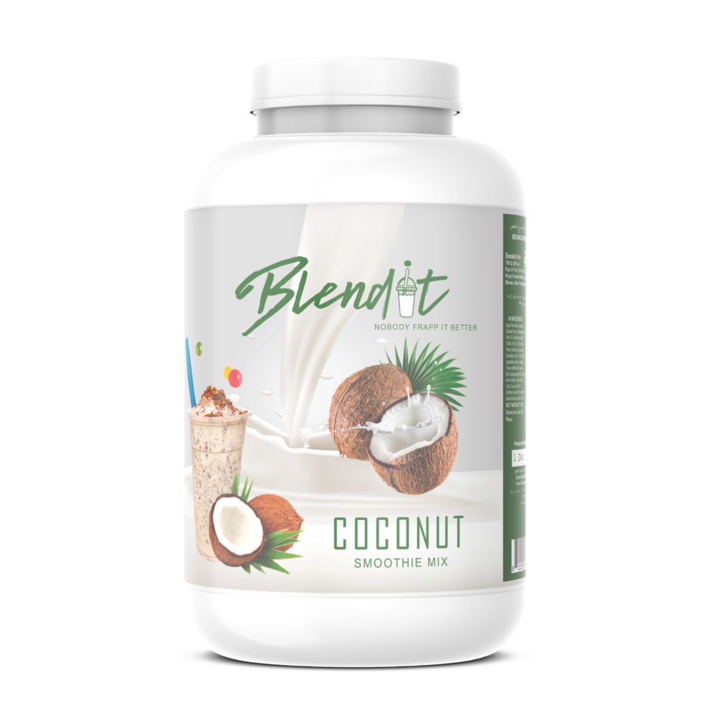 COCONUT FRUIT SMOOTHIE POWDER MIX – Blendit Frappe