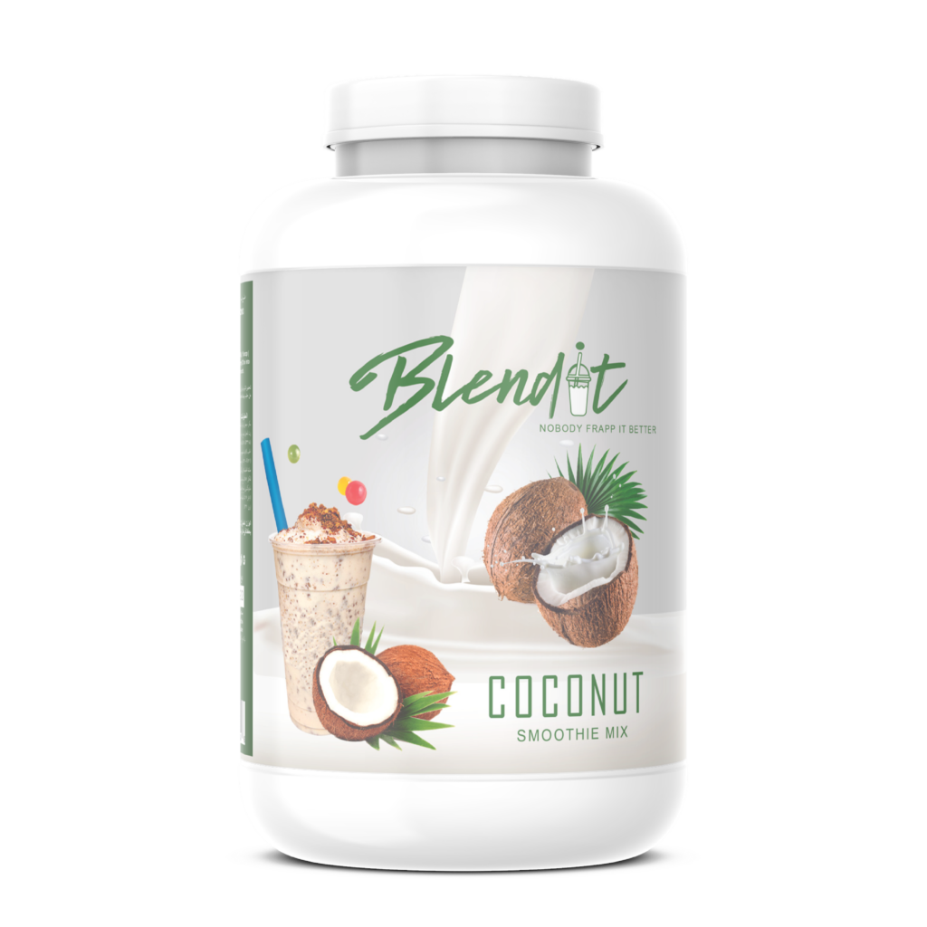 COCONUT FRUIT SMOOTHIE POWDER MIX – Blendit Frappe